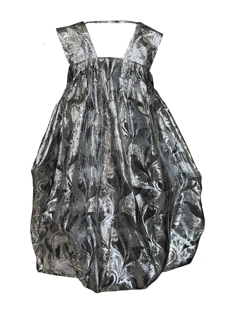 vestido globo metálico – ROBERTO SÁNCHEZ